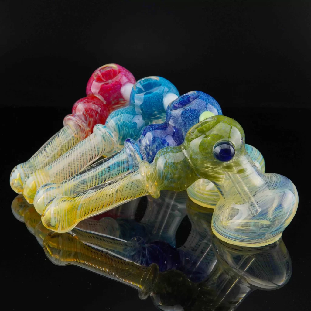 8" Swirl Hammer Bubbler - Project Alpha
